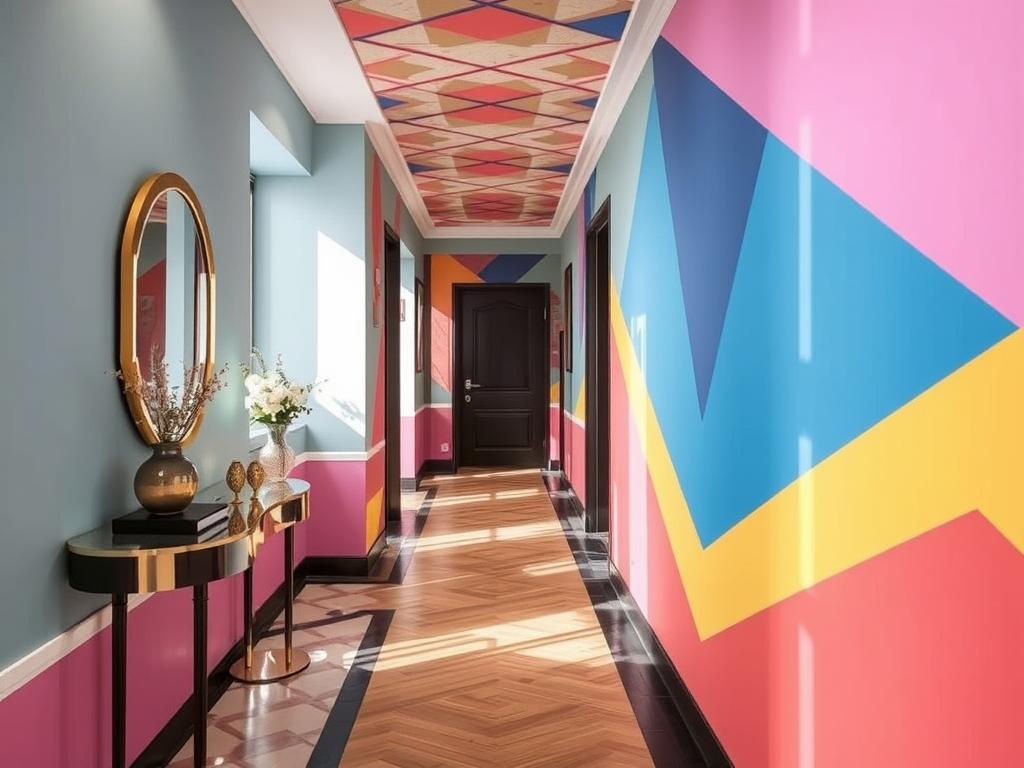 Kreative Flur streichen Ideen Muster für Ihr Zuhause